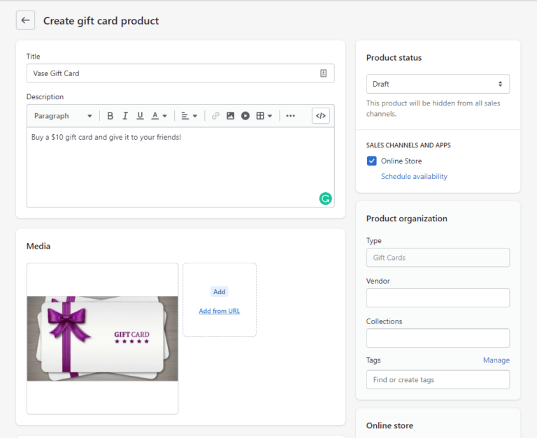 How do Shopify gift cards work and how to use them - A guide - WebLime